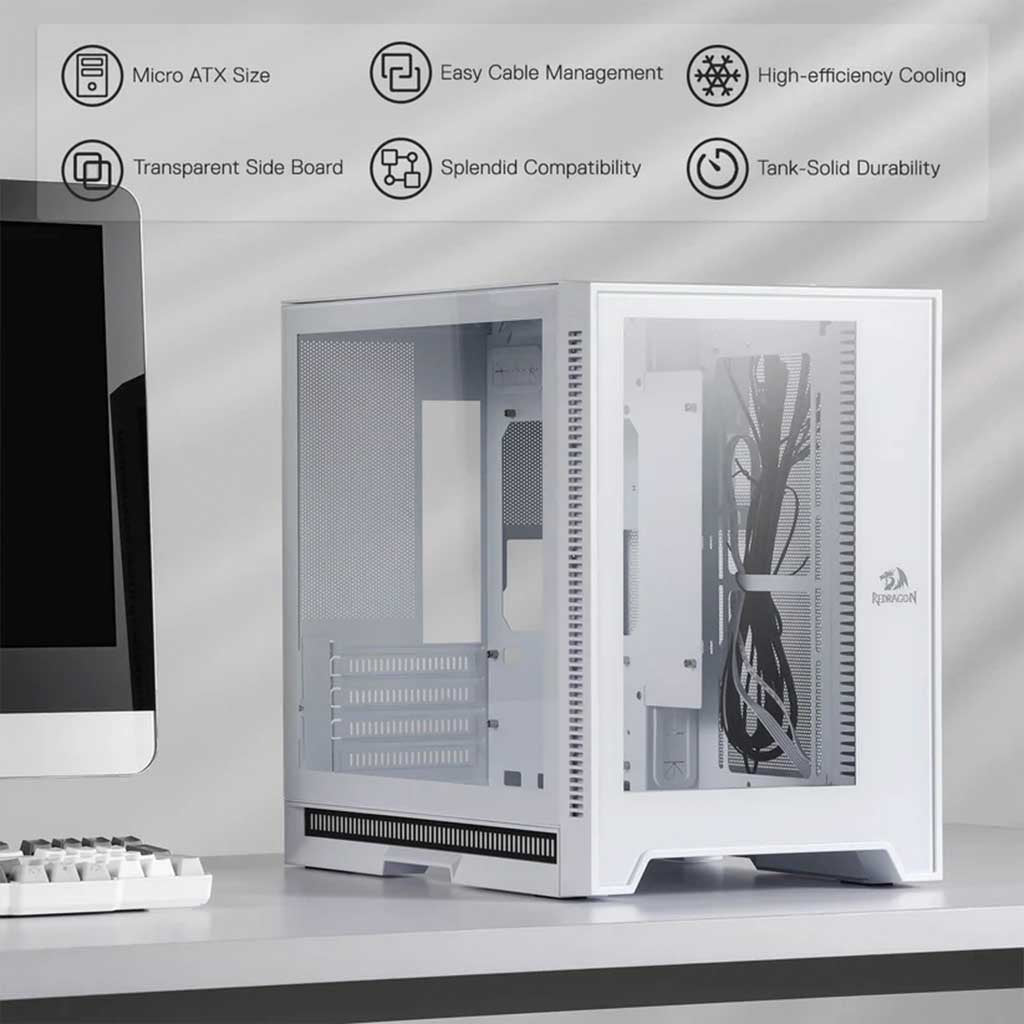 Redragon Hot Rod GC-MC 211 ITX/M-ATX Gaming Case – Redragon Pakistan